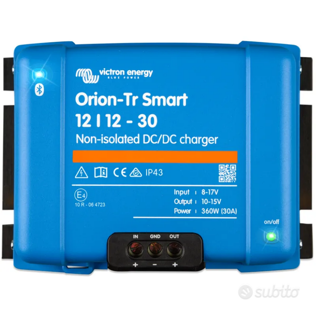 Victron Orion tr 12 12-30 battery to battery charg - Caravan e Camper ...