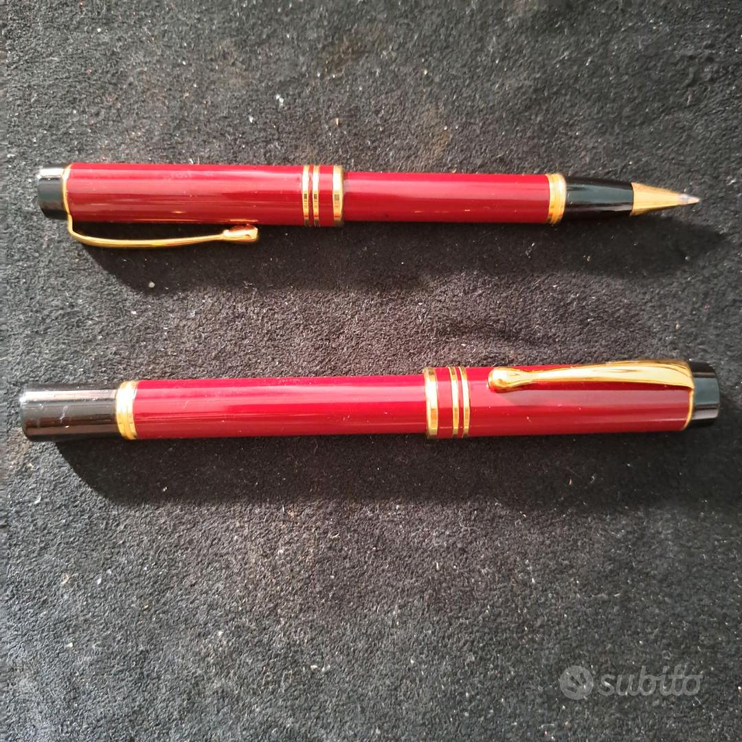 Penna stilografica in lacca rossa Iridium Point - Collezionismo In ...