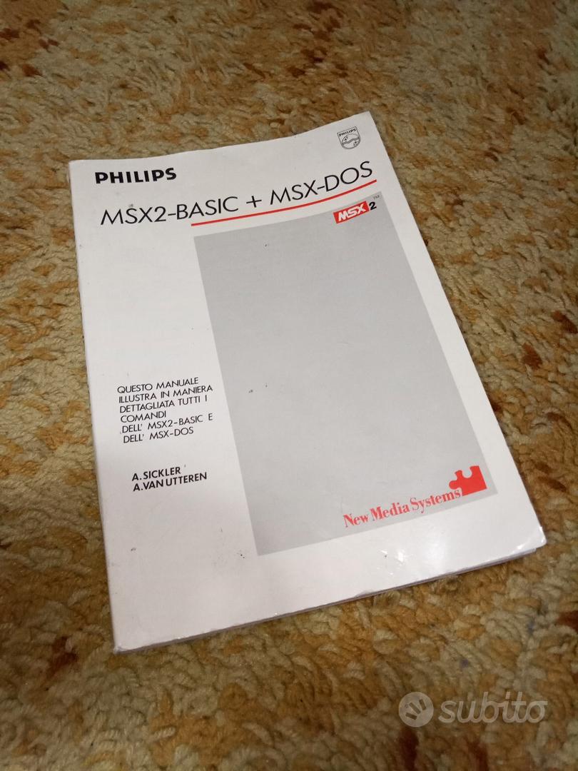 MSX2-BASIC + MSX-DOS libro tecnico originale MSX - Libri e Riviste In vendita a Roma