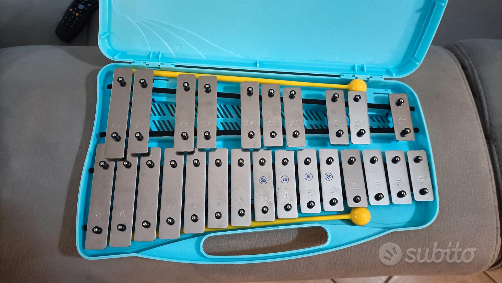 Metallofono (xilofono) per scuola primaria - Strumenti Musicali In ...