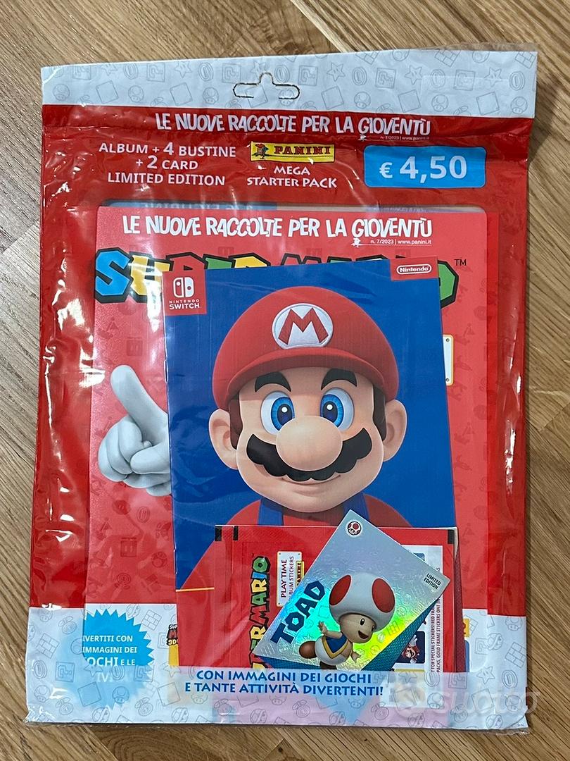 Panini Super Mario album Mega Starter pack - Collezionismo In vendita a ...