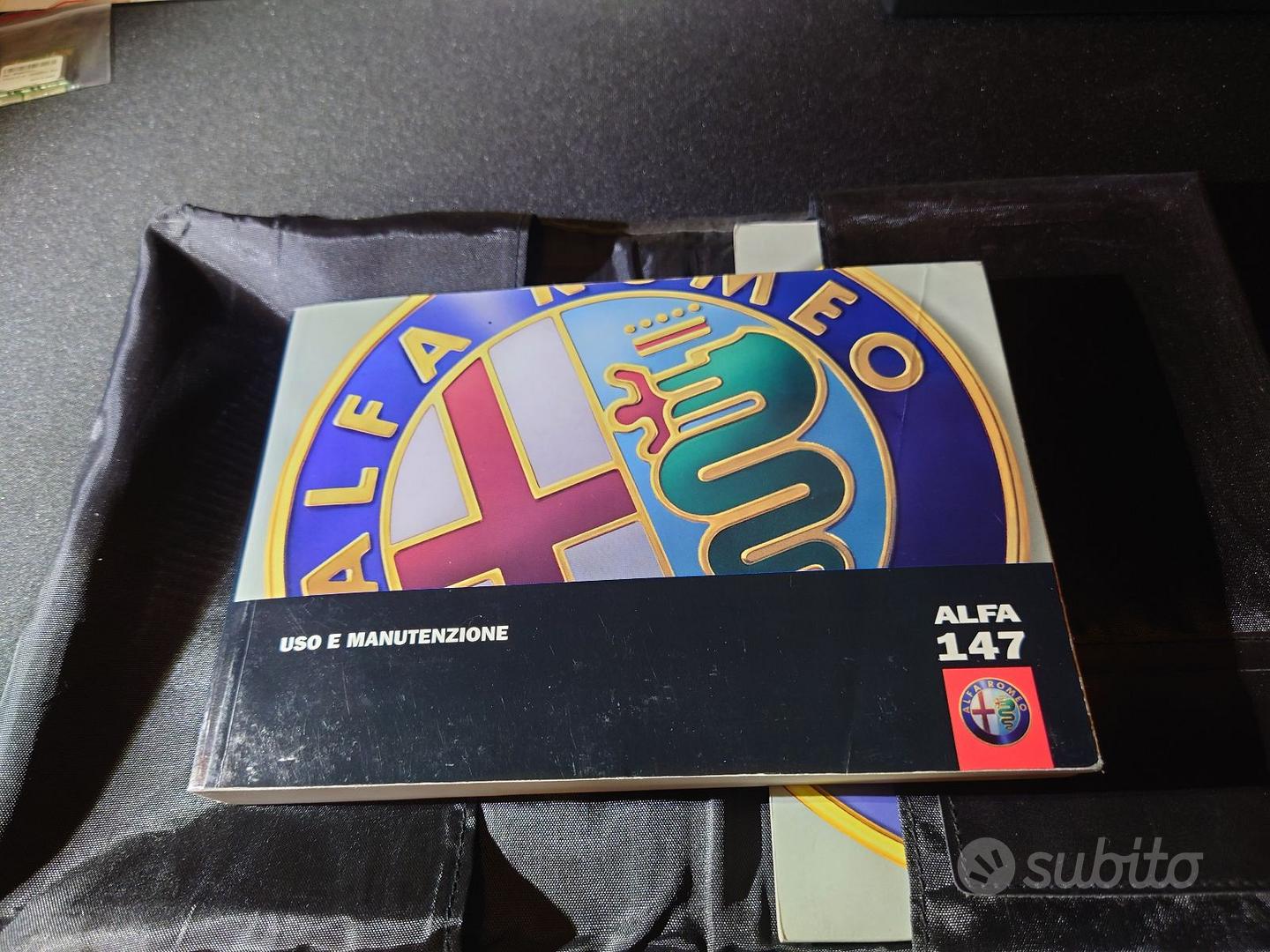 Libretto Uso e Manutenzione Alfa Romeo 147 - Accessori Auto In vendita ...
