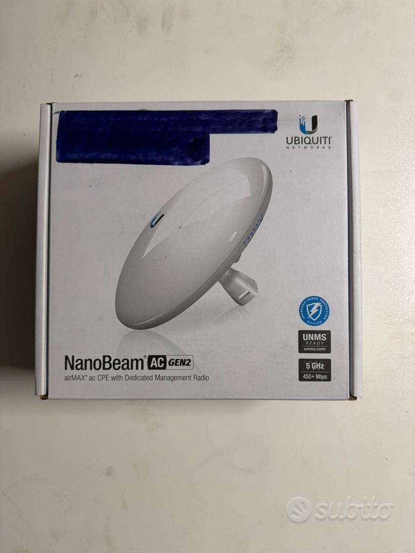 Ubiquiti NBE-5AC-Gen2 NanoBeam AC - Informatica In vendita a Bergamo