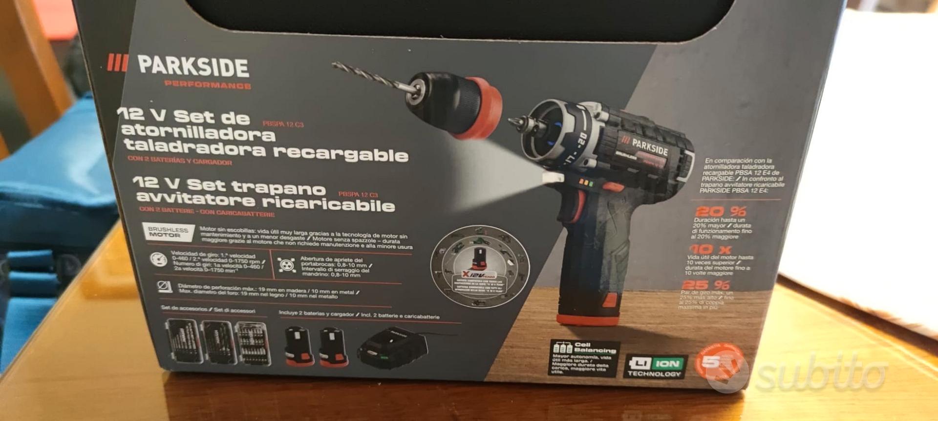 trapano avvitatore parkside performance 12v nuovo - Giardino e Fai da ...