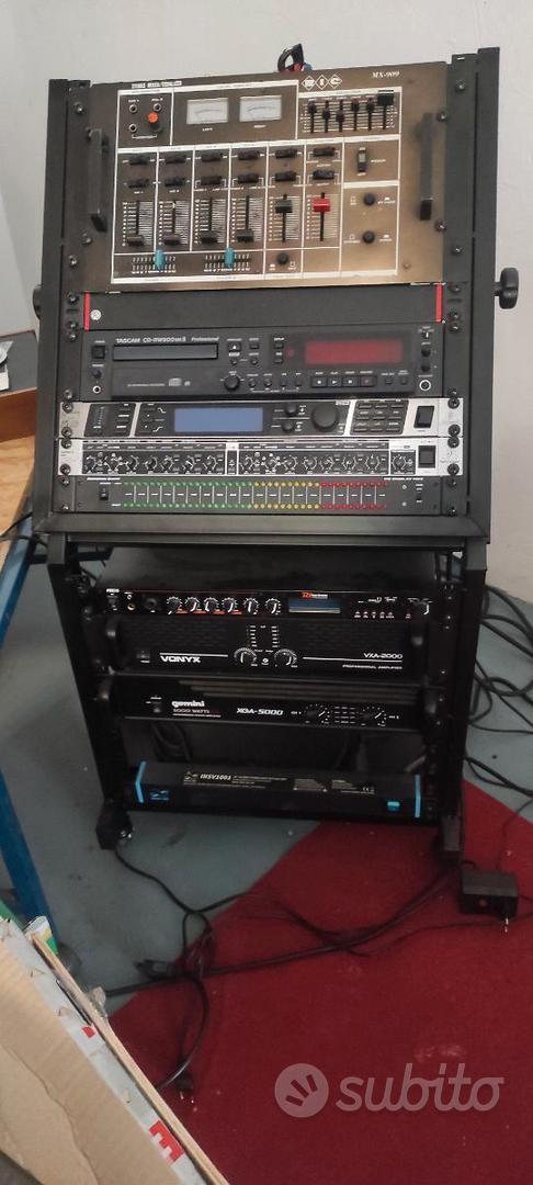 IMPIANTO AUDIO PROFESSIONALE 2000W - Audio/Video In vendita a Torino