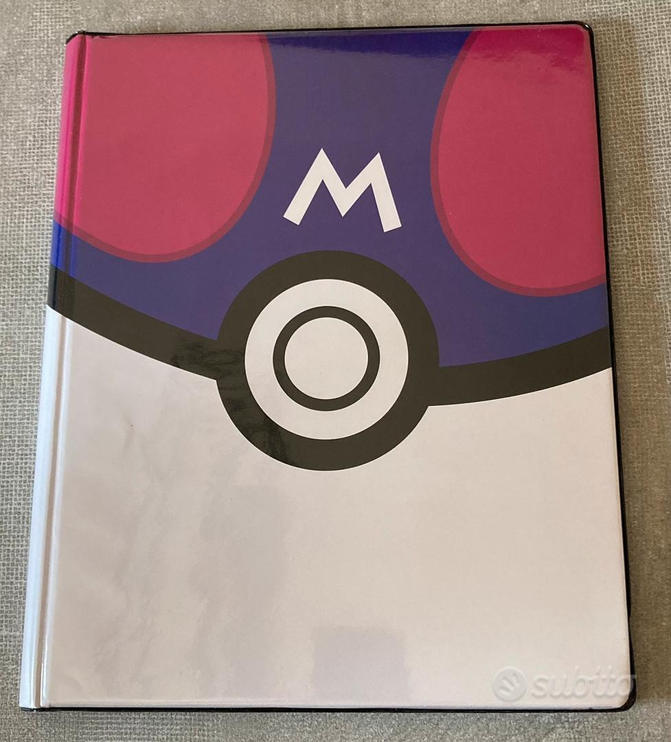 Ultra-Pro Raccoglitore carte Pokémon “masterball” - Collezionismo In ...