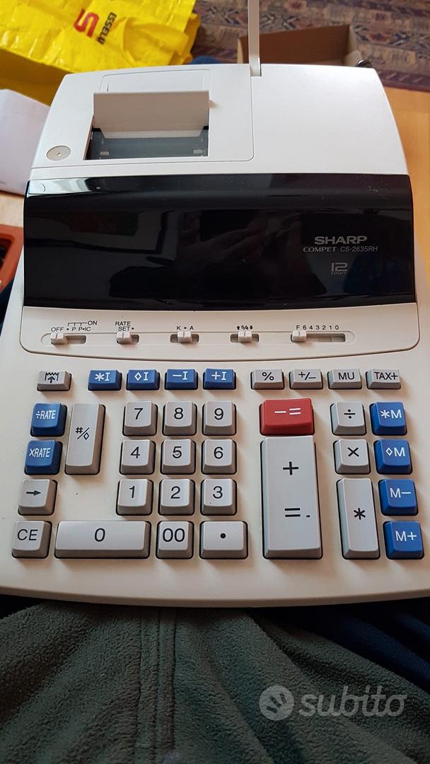 calcolatrice Sharp compet cs 2635 rh - Informatica In vendita a Varese