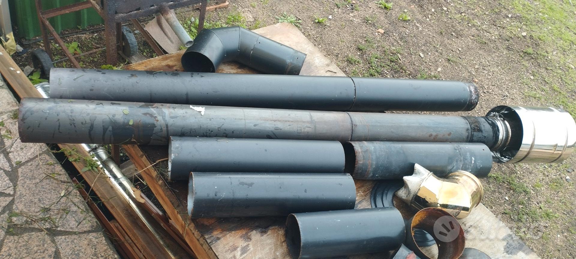 Tubi in ghisa per stufa a legna - Elettrodomestici In vendita a Sassari