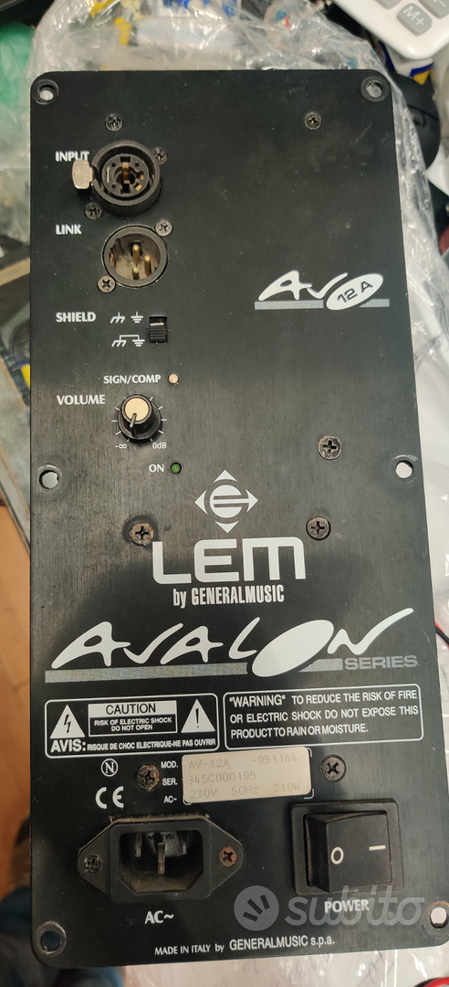 Modulo amplificato lem av 12a avalon - Audio/Video In vendita a Bari