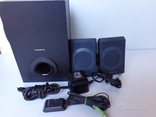 Casse PC Stereo Creative P380 extra bass - Audio/Video In vendita a Taranto