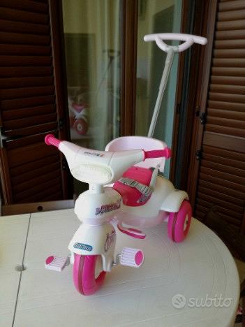 Peg Perego Triciclo Cucciolo, Rosa - Biciclette In vendita a Messina