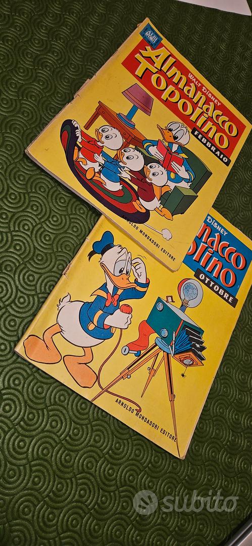 almanacchi topolino anni 1960-61-62-63-64-65 - Libri e Riviste In ...