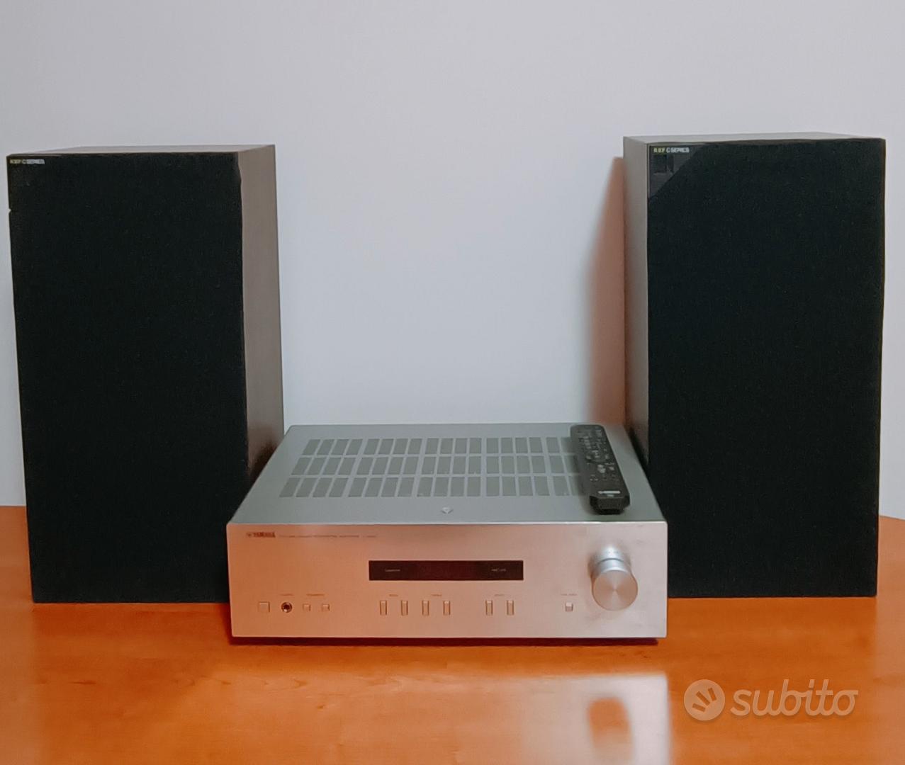Amplificatore Yamaha + casse Kef - Audio/Video In vendita a Roma