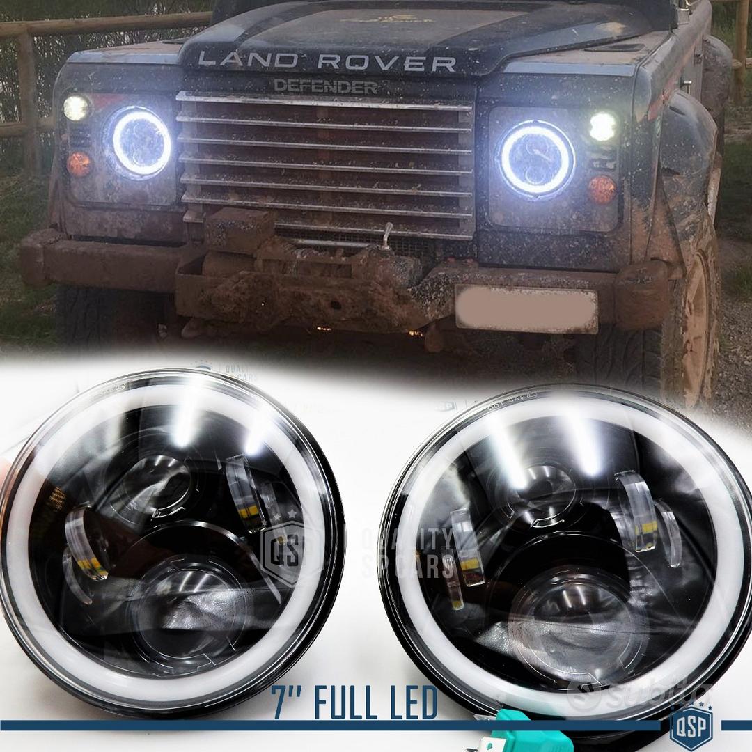 Subito - RT ITALIA CARS - Coppia Fari LED per LAND ROVER DEFENDER ANGEL ...