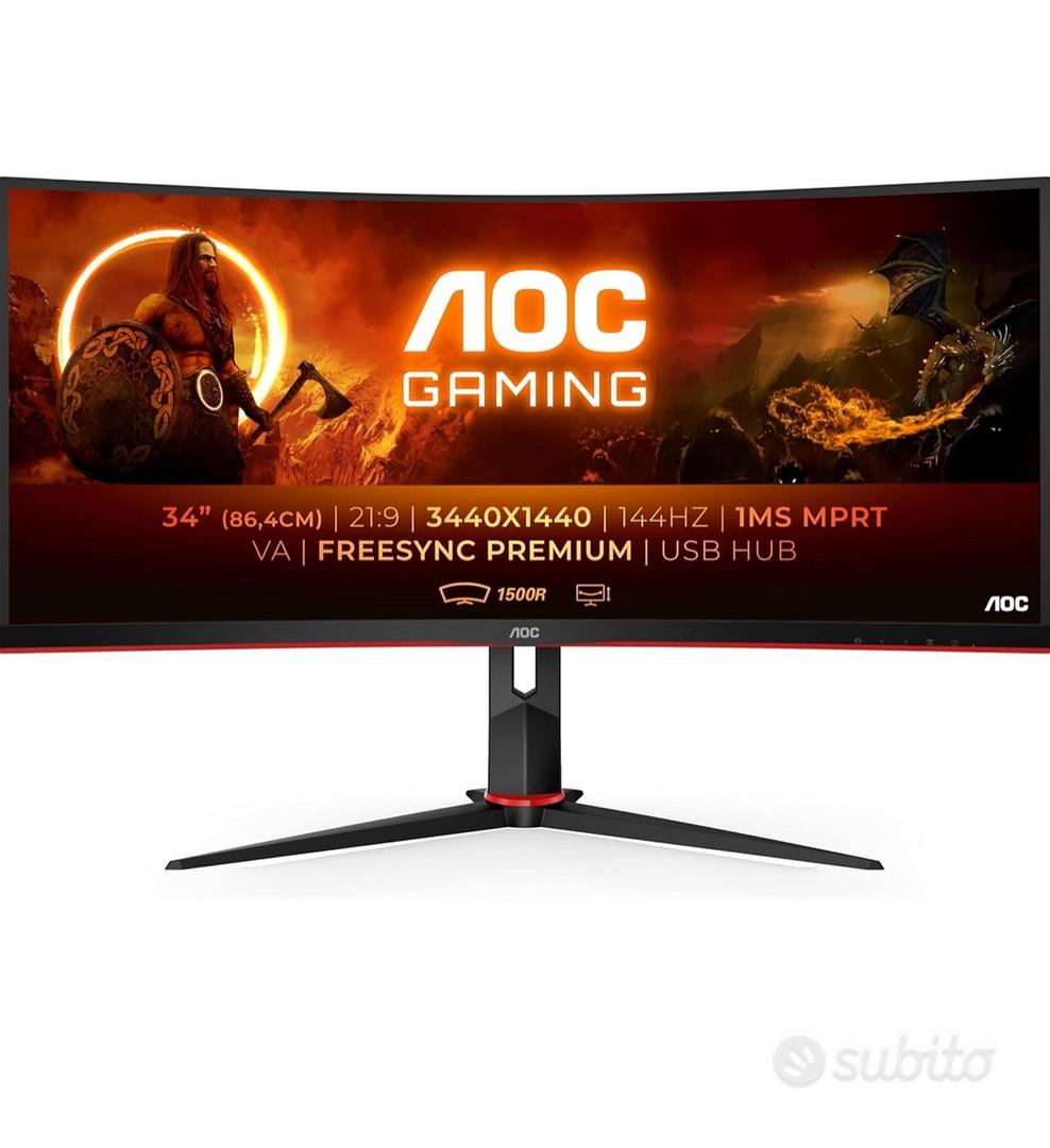 Monitor / Display AOC - Gaming Curvo 34” - Informatica In vendita a Torino