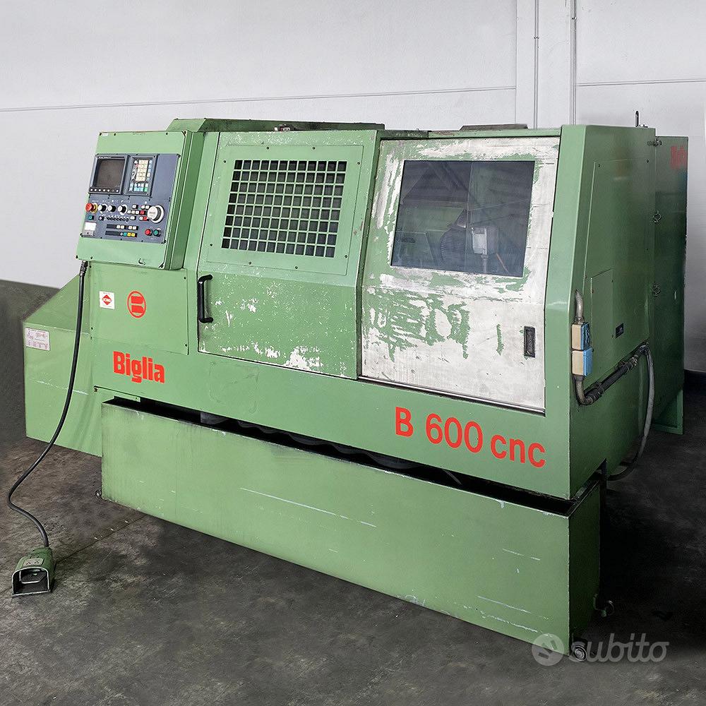 Subito - B.S. Macchine S.r.l - Tornio CNC usato BIGLIA B 600 - Fanuc ...