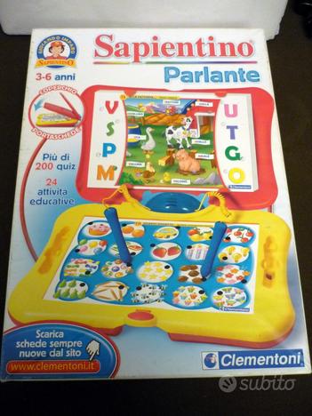 Clementoni 'SAPIENTINO PARLANTE', Funzionante, con - Tutto per i ...
