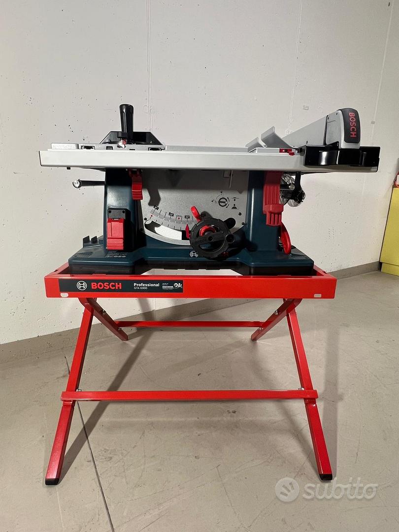 Banco Sega Bosch Professional GTS 10 XC + GTA 6000 - Giardino e Fai da ...