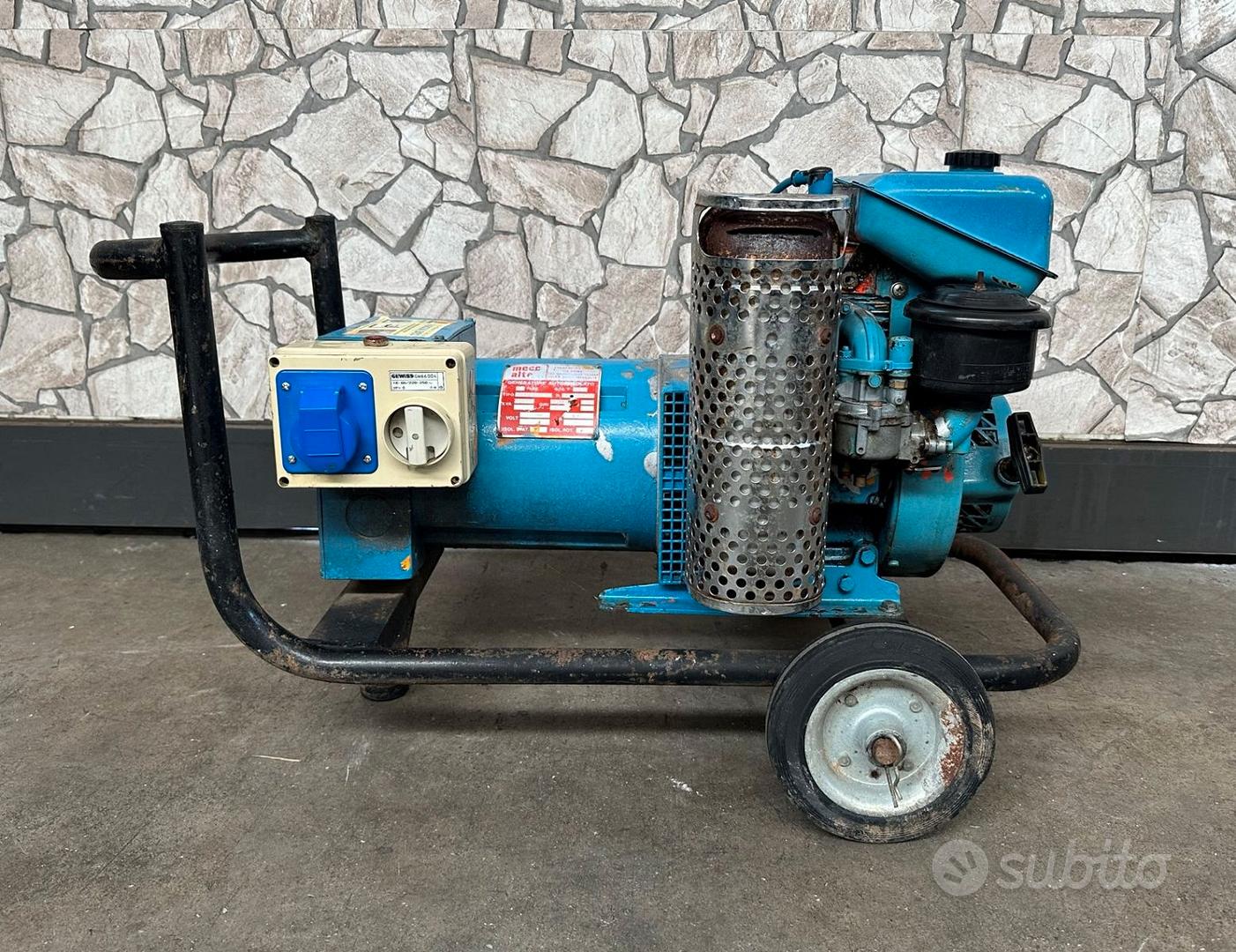 Subito - Cose vecchie di Melfer Srl - Generatore di corrente da 1,6 kw ...
