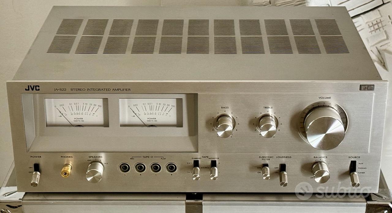 JVC JA-S22 Stereo integrated amplifier 1978 - Audio/Video In vendita a ...