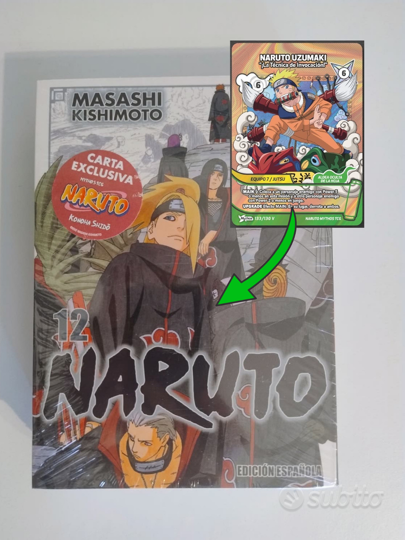 Naruto Uzumaki 133/130 V Promo Naruto Mythos + Nar - Collezionismo In ...
