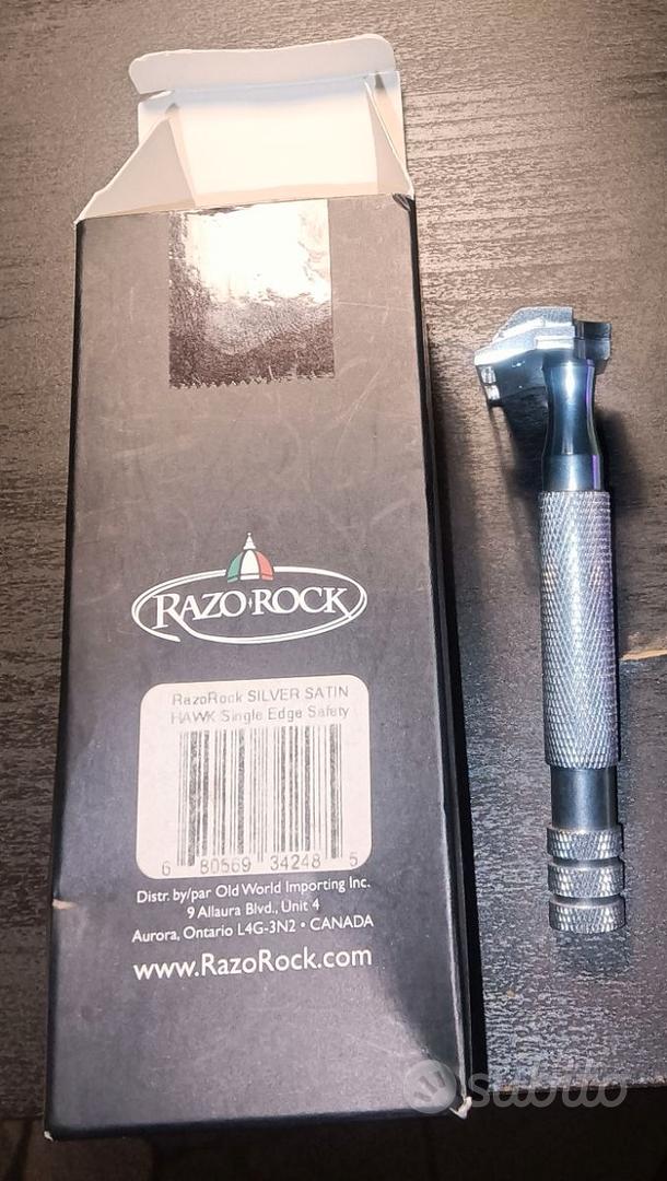 RASOIO DI SICUREZZA RAZOROCK SINGLE EDGE - Collezionismo In vendita a ...