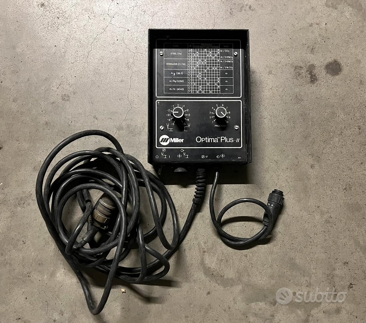 Miller Optima Plus II – Modulo di Sinergia MIG MAG - Giardino e Fai da ...