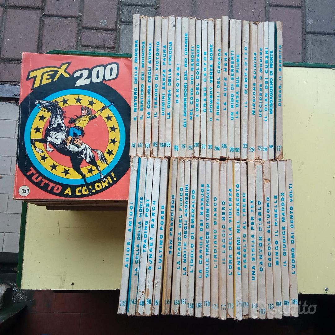 Fumetti TEX, TUTTO TEX "da lettura" a 12-20 cent. - Collezionismo In ...