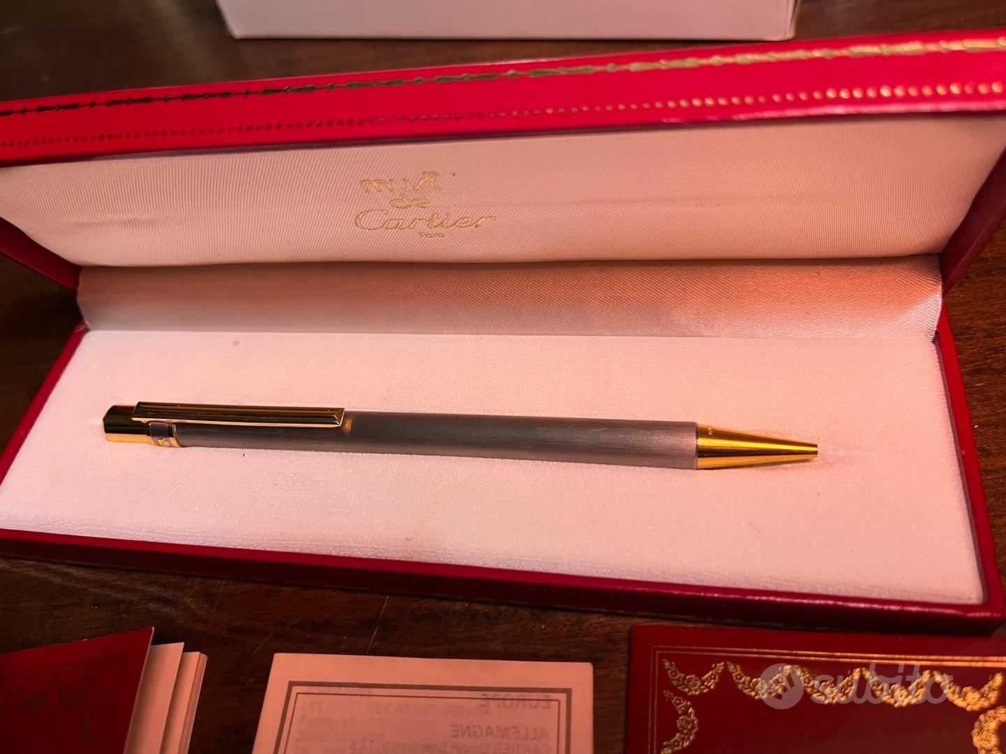 Penna Must de Cartier con certificato - Collezionismo In vendita a ...