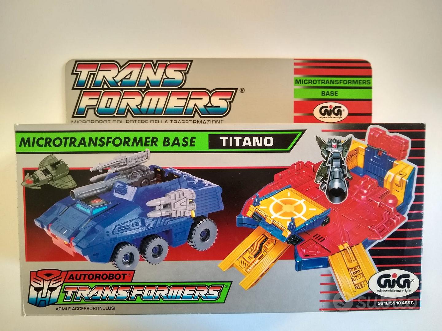 Transformers G1 GIG Microtransformers Titano - Collezionismo In vendita ...