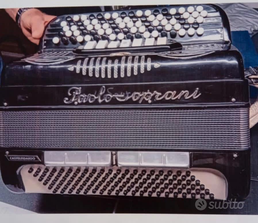 Fisarmonica 120 bassi "Paolo Soprani" - Strumenti Musicali In vendita a ...