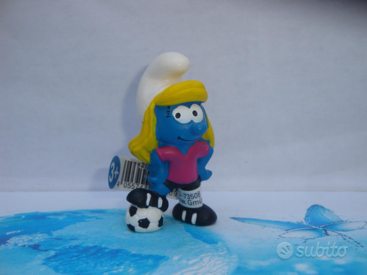 Puffi Puffetta Calcio Calciatore 20805 Smurfs Pejo - Collezionismo In ...