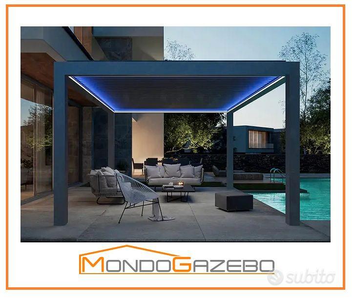 Subito - Mondo Gazebo IT - Pergola bioclimatica gazebo 3x5 led ...
