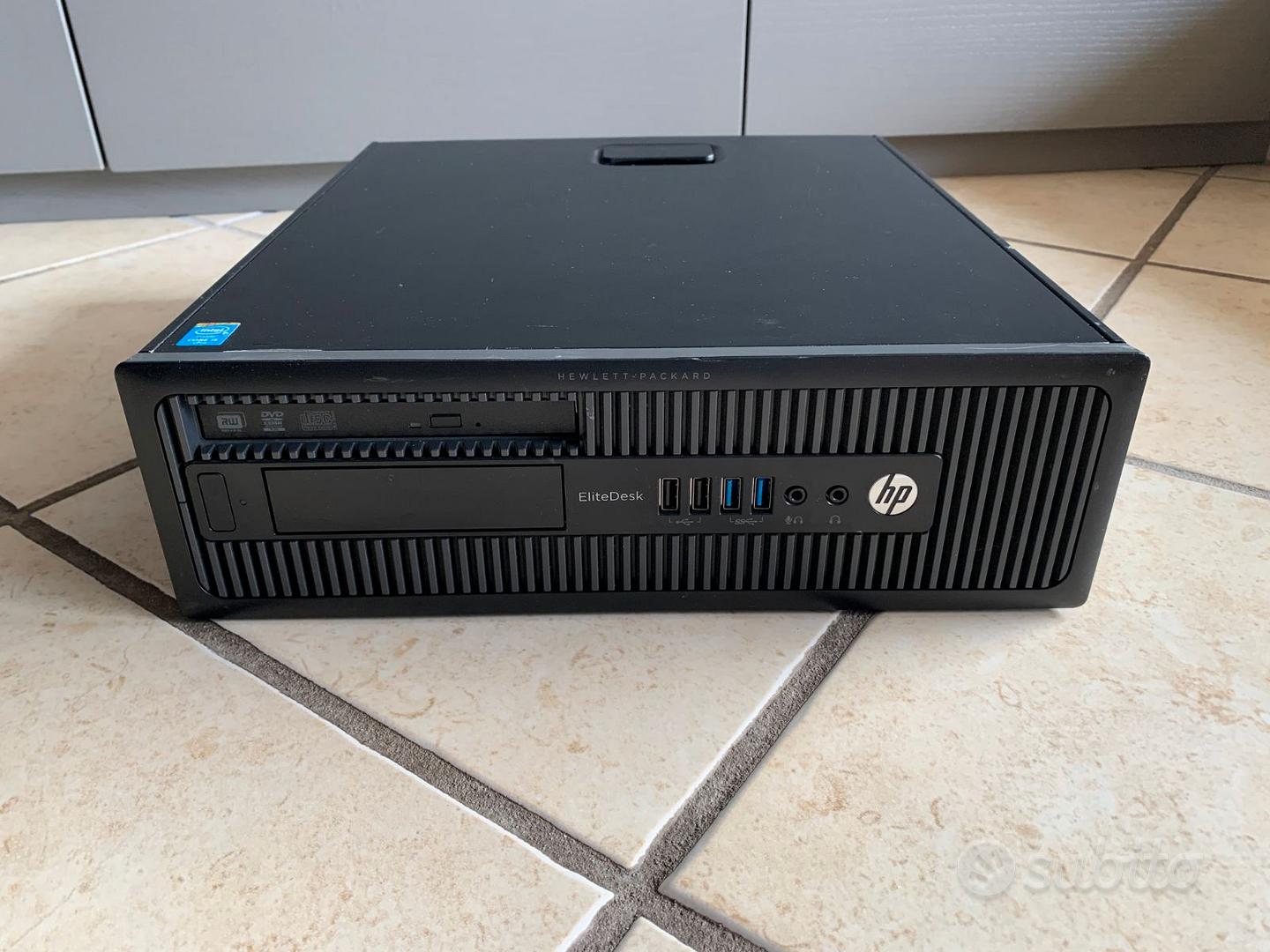 PC HP EliteDesk 800 G1 SFF i5-4590 8gb 240gb Win10 - Informatica In ...