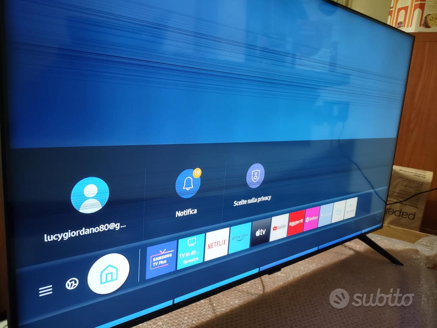 Schede TV Samsung UE50TU8070 SCHERMO ROTTO vedifot - Audio/Video In ...