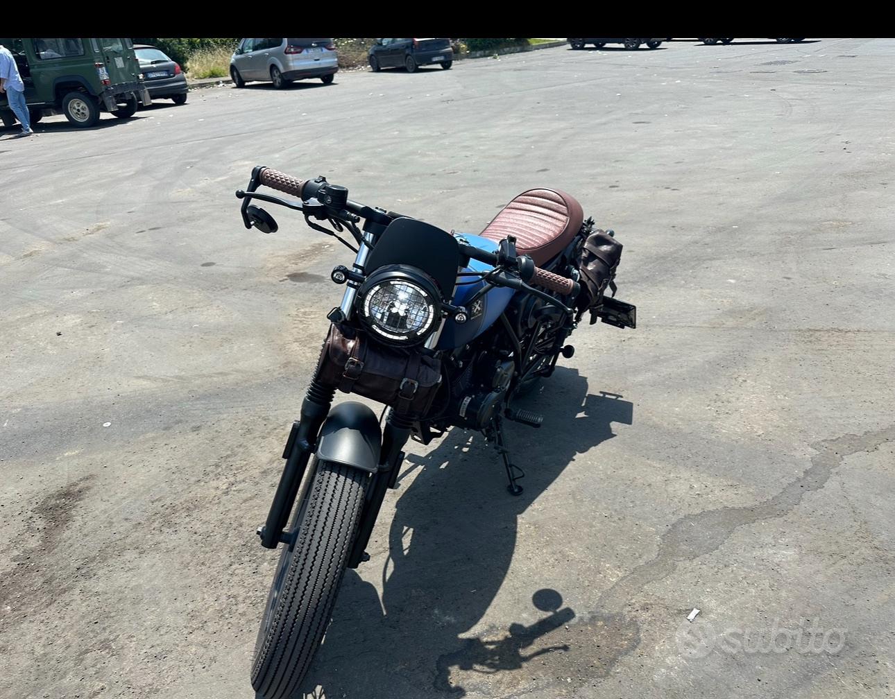 Brixton Rayburn cafe racer custom 125 immacolata - Moto e Scooter In ...