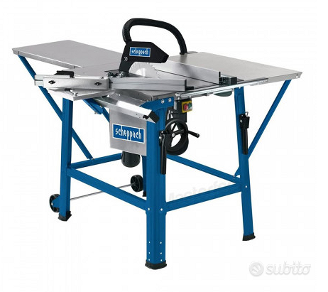 Banco sega circolare Scheppach TS310/400V - Giardino e Fai da te In ...