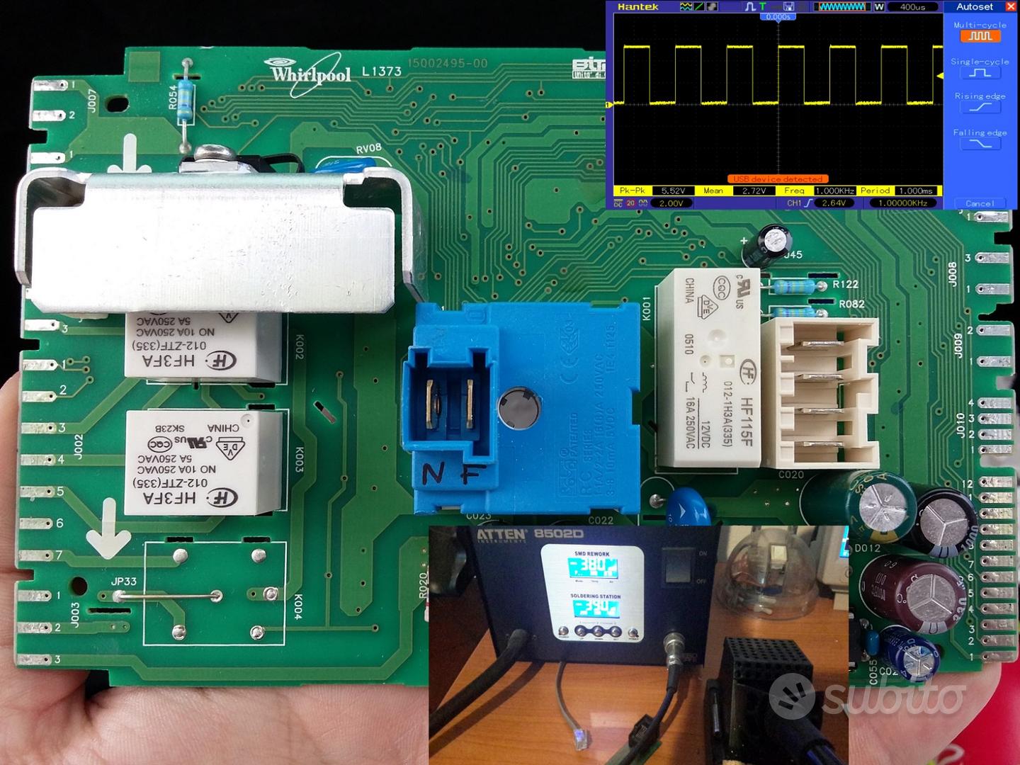 Scheda Whirlpool L1373 L1782 L1799 ecc 150% - Informatica In vendita a ...