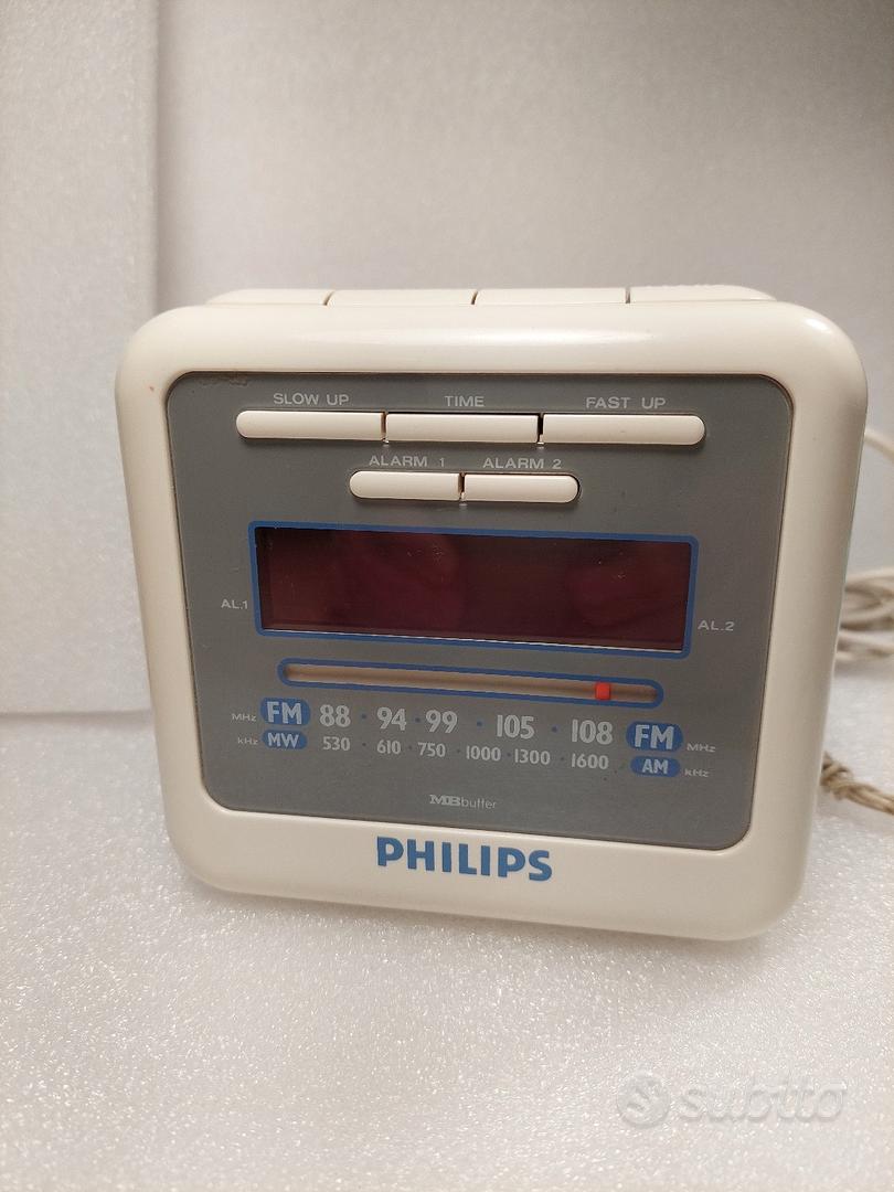 Radio cube clock vintage philips 1985 - Collezionismo In vendita a Reggio Emilia
