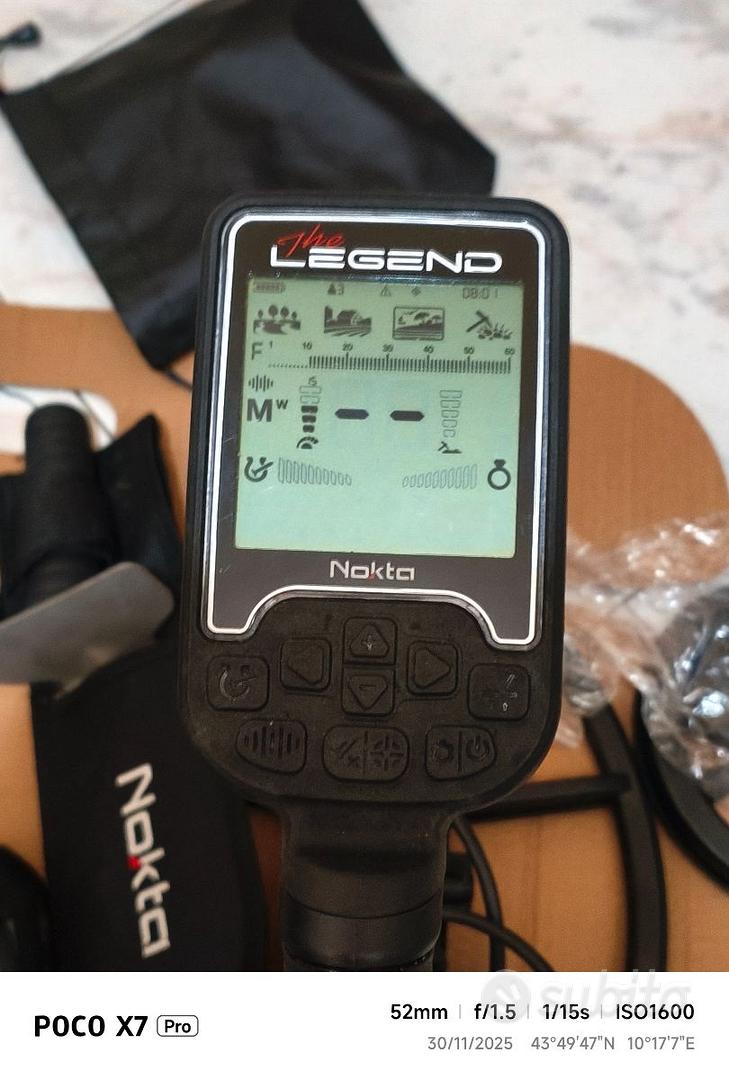 Metal detector Leggend - Sports In vendita a Lucca