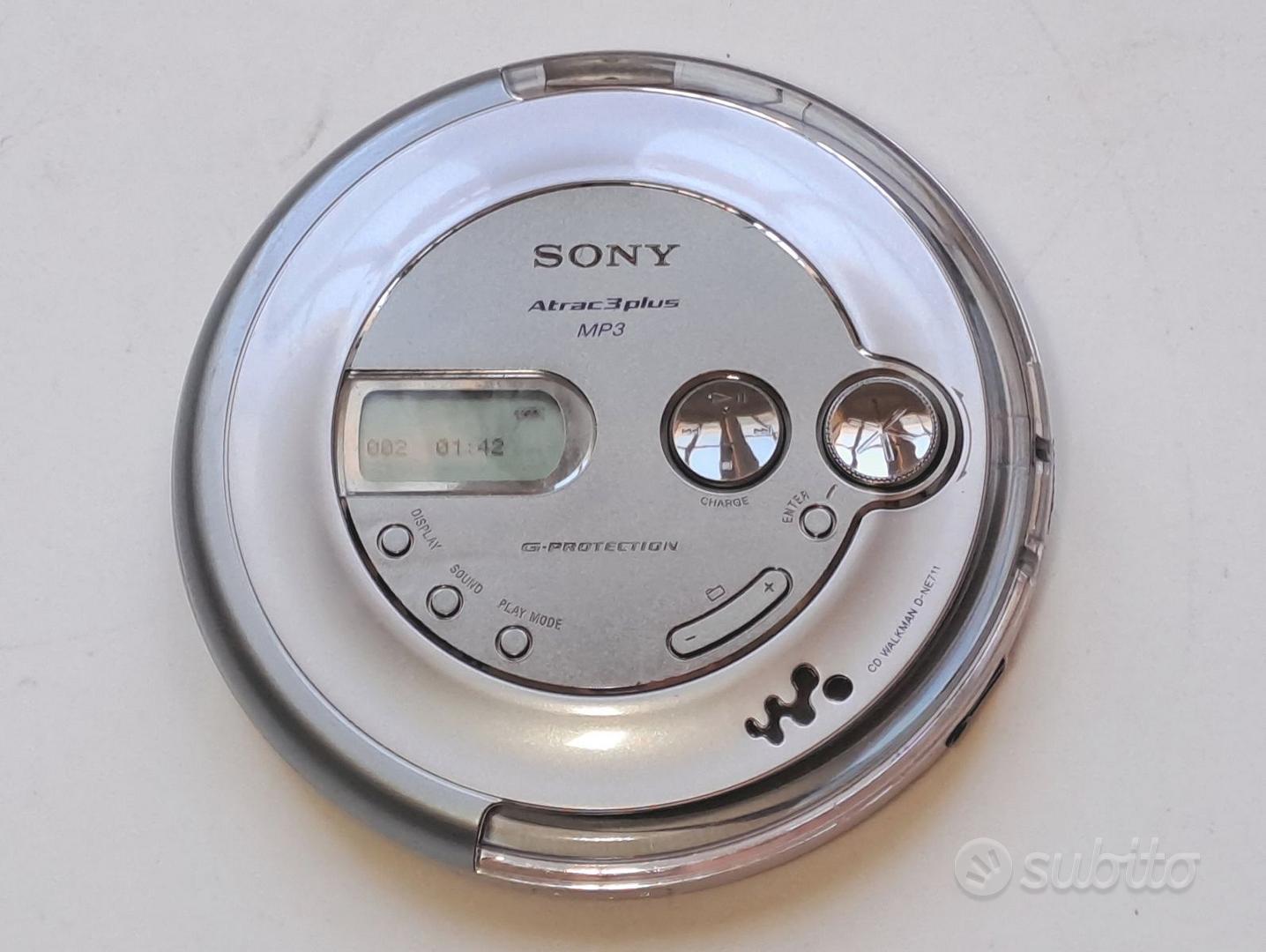 Sony CD Walkman D-NE711 Atrac3 Plus + MP3 Player - Audio/Video In ...
