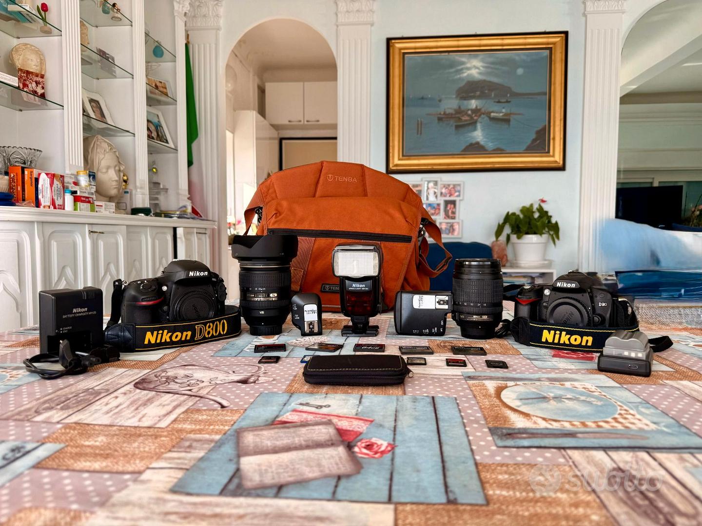 Eccezionale Kit fotografico Nikon: D800 + D90 - Fotografia In vendita a ...