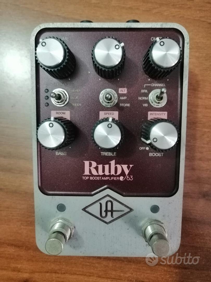 Amplificatore a Pedale Universal Audio Ruby '63 - Strumenti Musicali In ...
