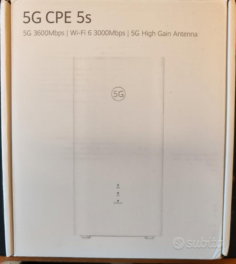 Router SIM 5G, Wi-Fi 6 HUAWEI, CPE 5s, H153 - Informatica In vendita a ...