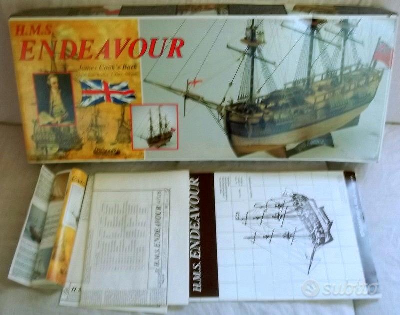 Mamoli 1/100 hms endeavour navale in legno - Collezionismo In vendita a ...