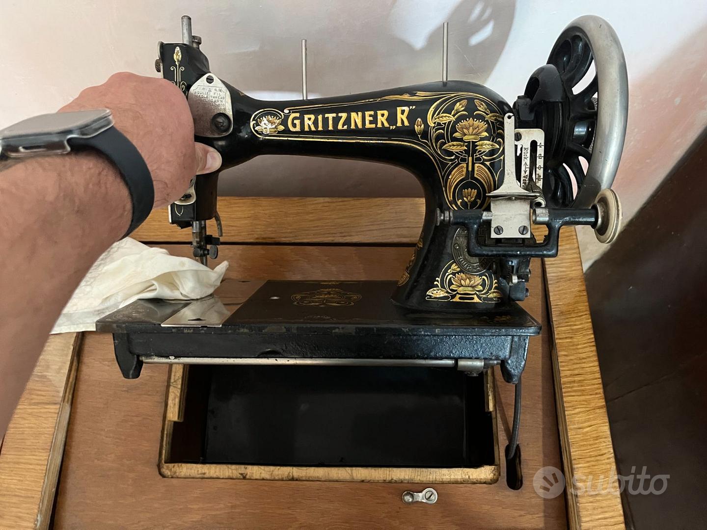 Gritzner Durlach macchina da cucire vintage - Collezionismo In vendita ...