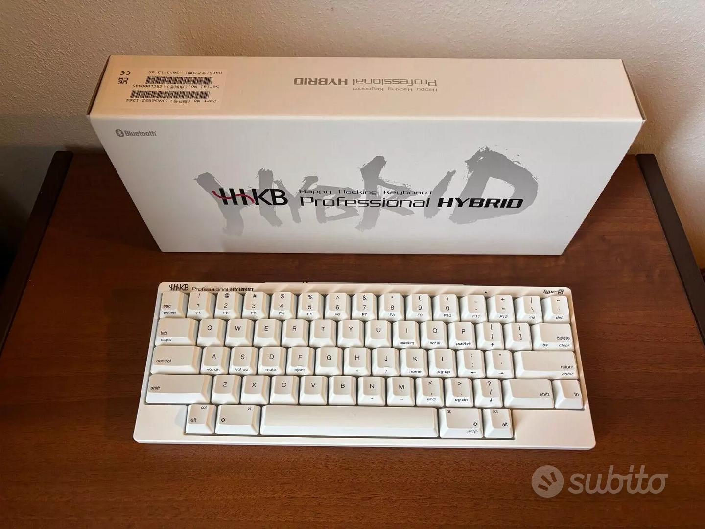 HHKB Hybrid Type-S Snow (Happy Hacking Keyboard) - Audio/Video In ...