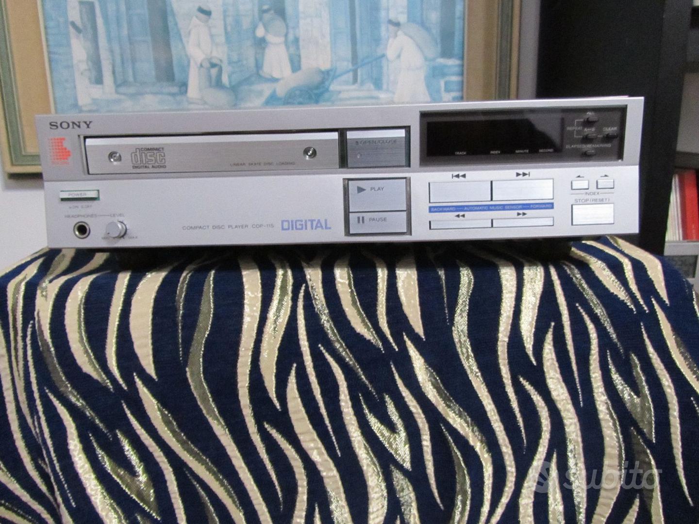 LETTORE CD SONY CDP-11S LASER KSS-100A. - Audio/Video In vendita a Viterbo