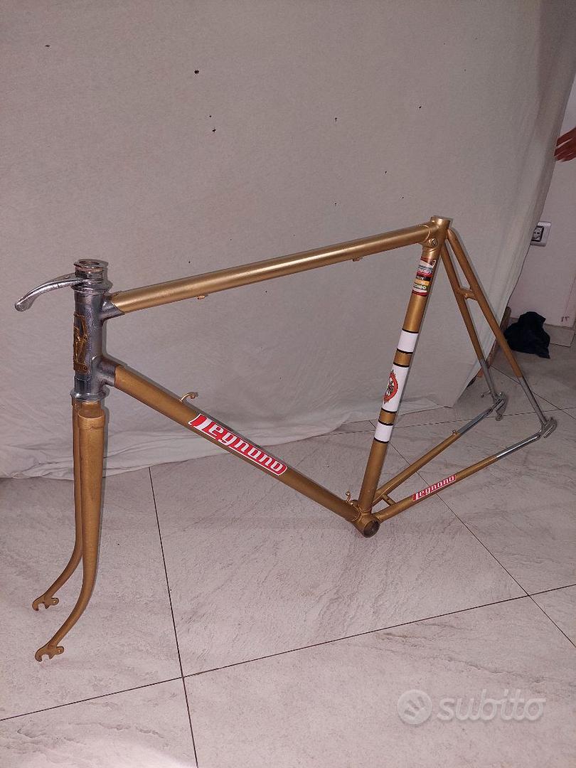 Telaio Bici da Corsa D'Epoca Legnano Oro Vintage - Biciclette In ...