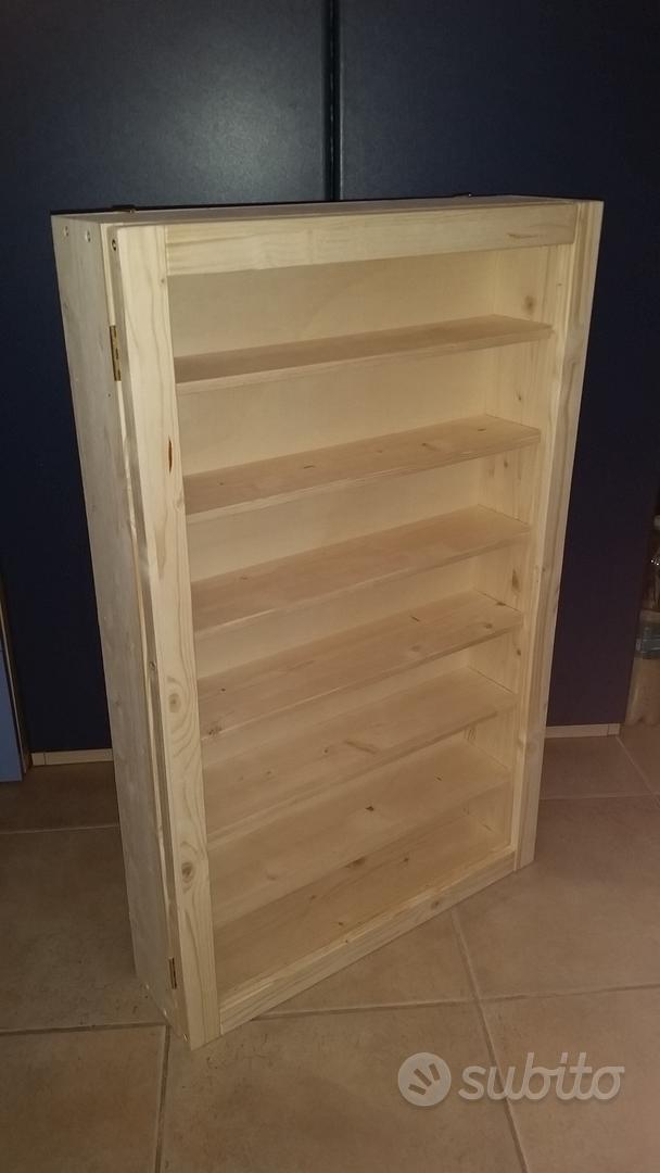 Bacheca in legno di abete con anta in plexiglass - Arredamento e ...